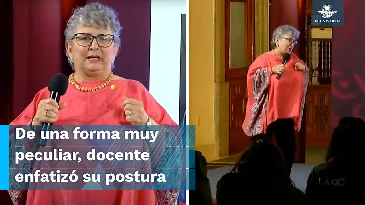 Profesora Ana María Prieto se viraliza por su peculiar forma de ...