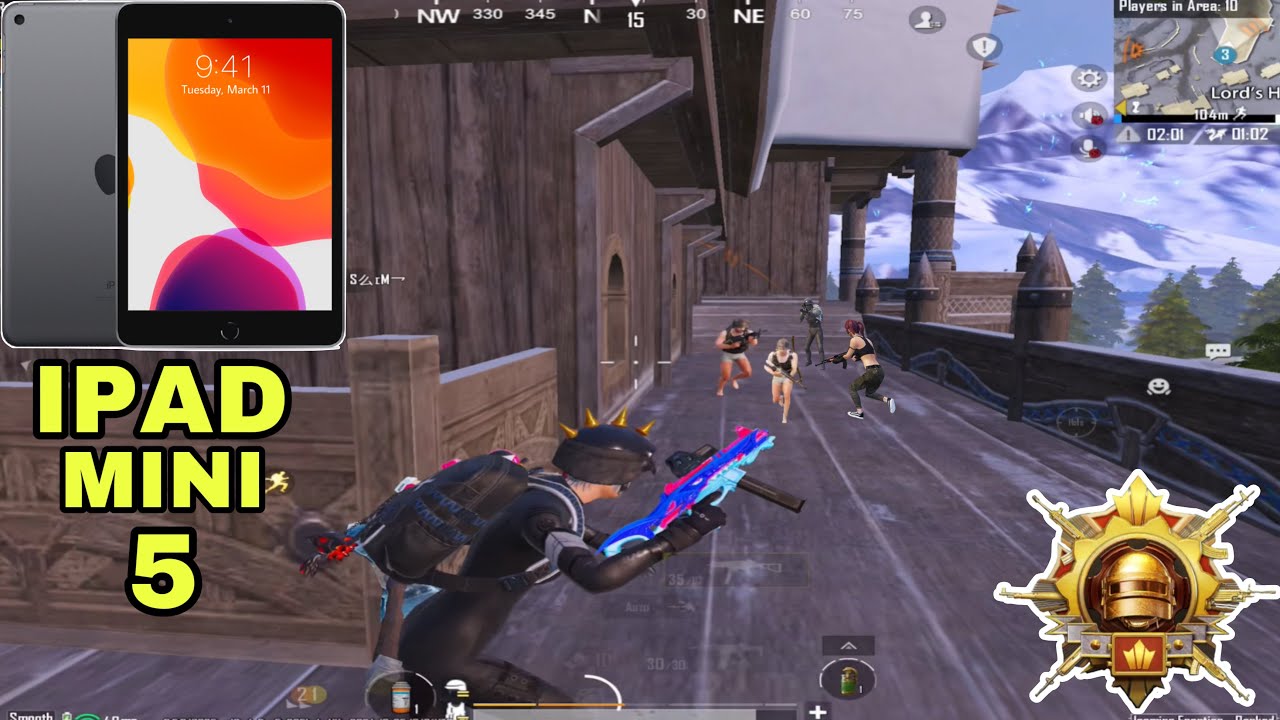 IPAD MINI 5 PUBG TEST 2024 | IPAD MINI 5 GAMEPLAY ios 18.2 UPDATE ...