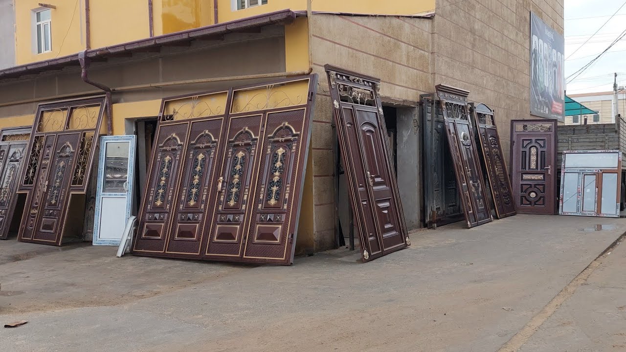 TEMIR ESHIK DARVOZA VA AKFA OYNA ESHIKLAR NARXI 18/05/23 #ASLBOY - YouTube