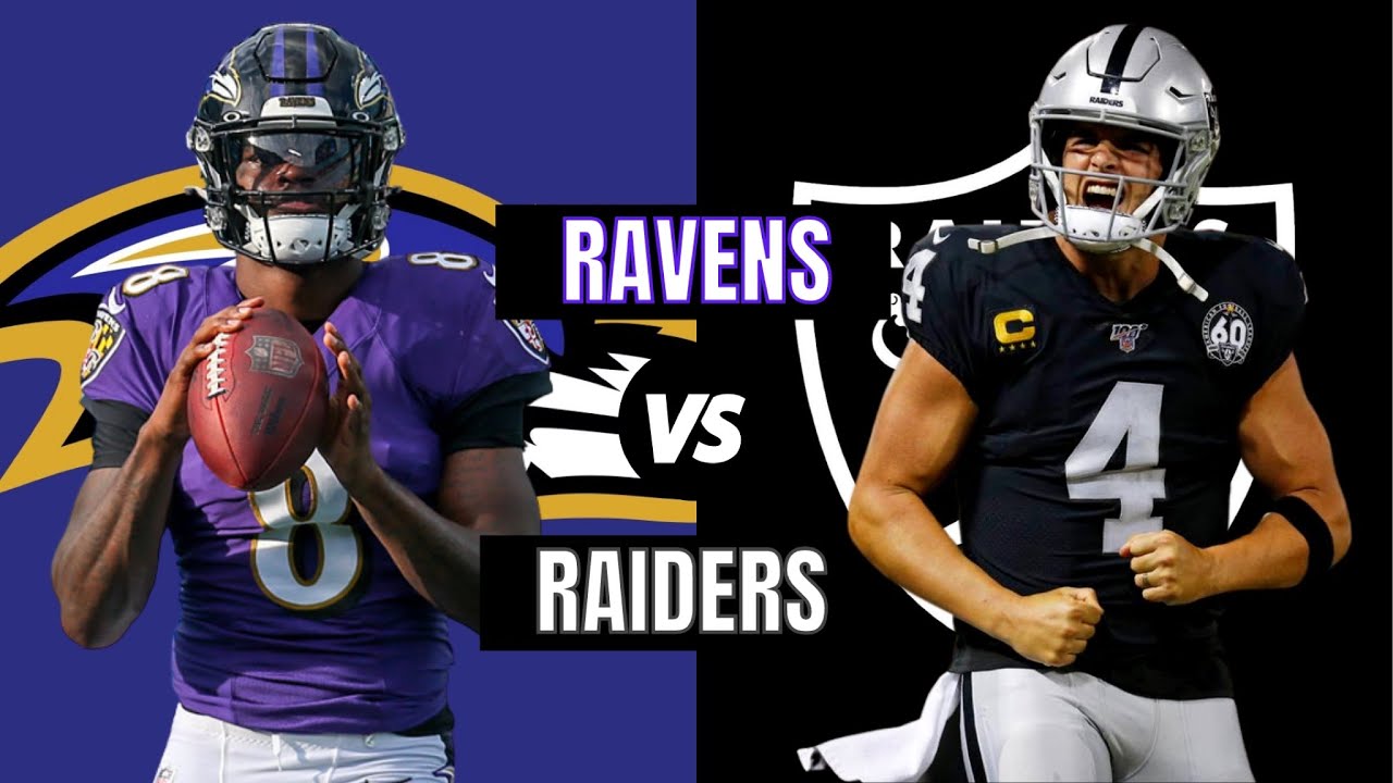 Baltimore Ravens vs Las Vegas Raiders NFL Week 1 LIVE Stream Reactions ...