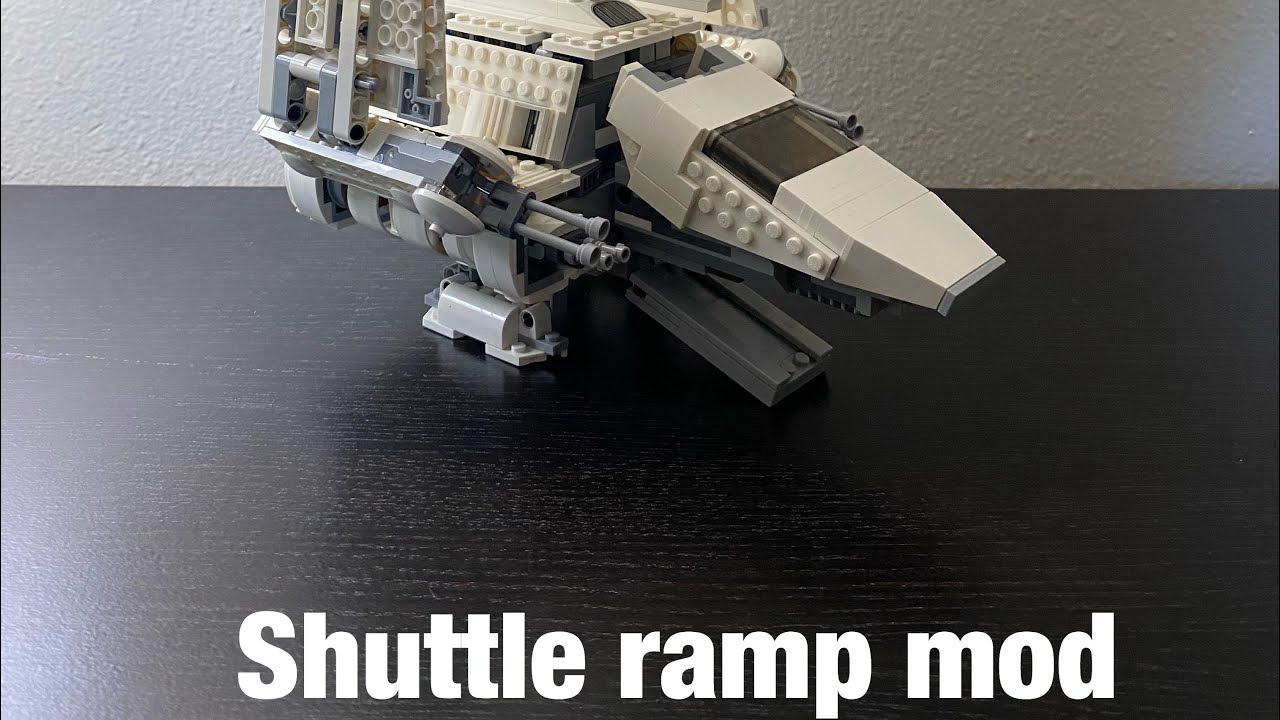 Imperial shuttle ramp mod. - YouTube