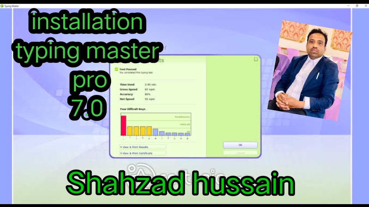 install typing master pro7.0 with serial key - YouTube