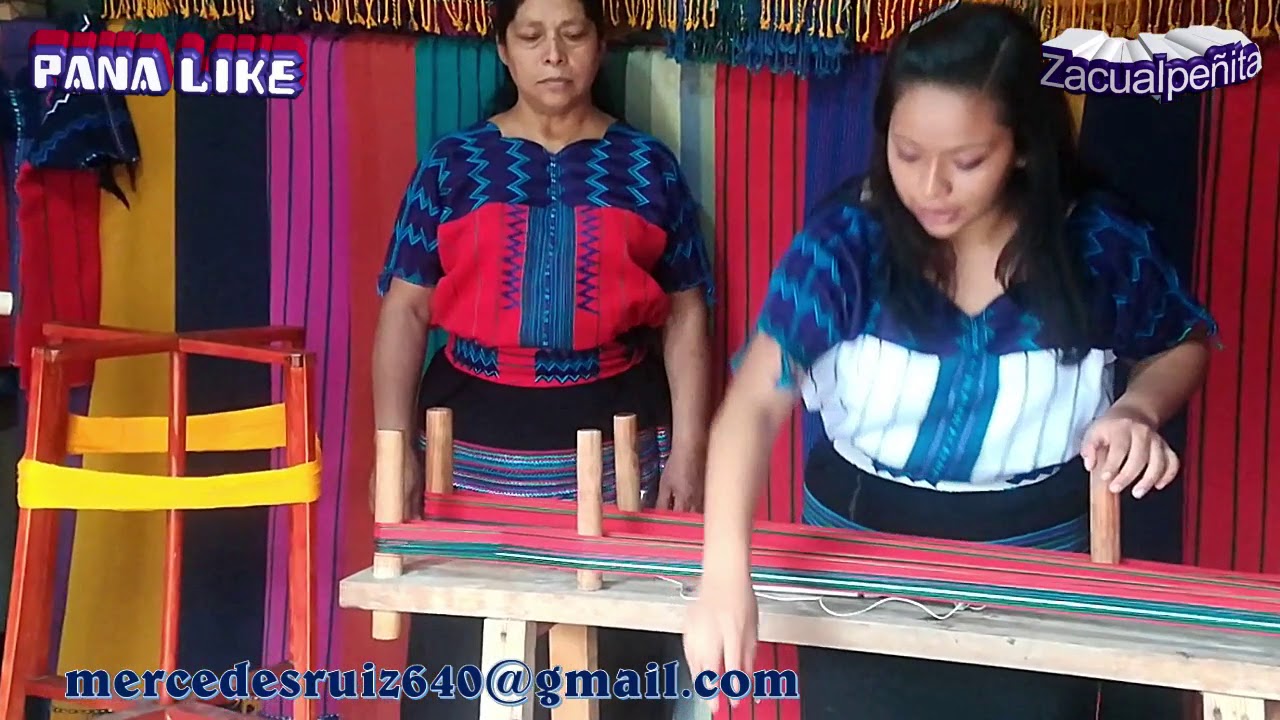 Tienda de artesanias tipicas Zacualpeñita de Panajachel - YouTube