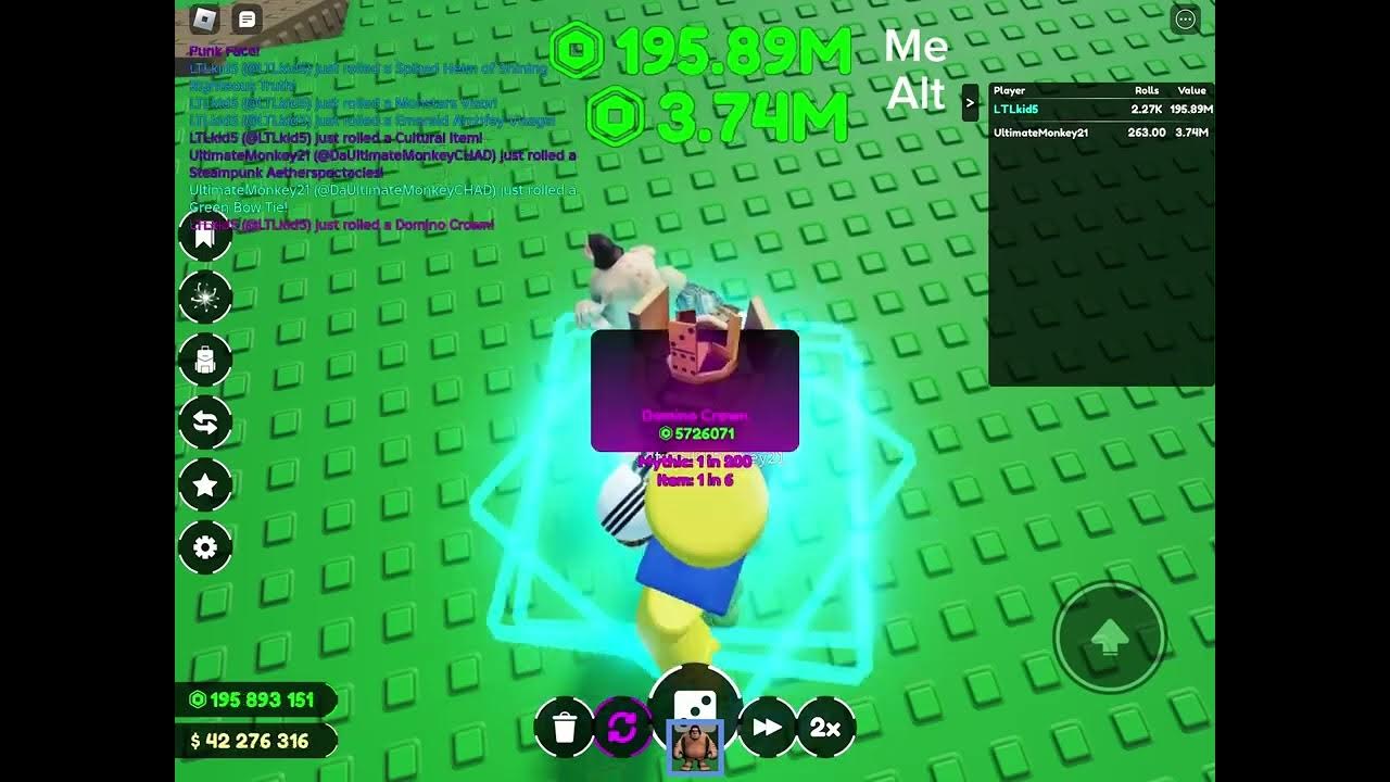 Getting 200M on Roblox Rich RNG - YouTube