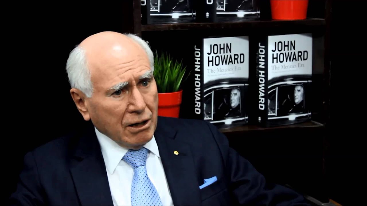John Howard, former Prime Minister and author of The Menzies Era, chats ...