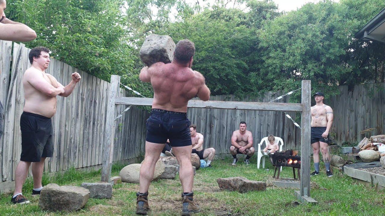 Training With Mates - Natural Stone Lifting - YouTube