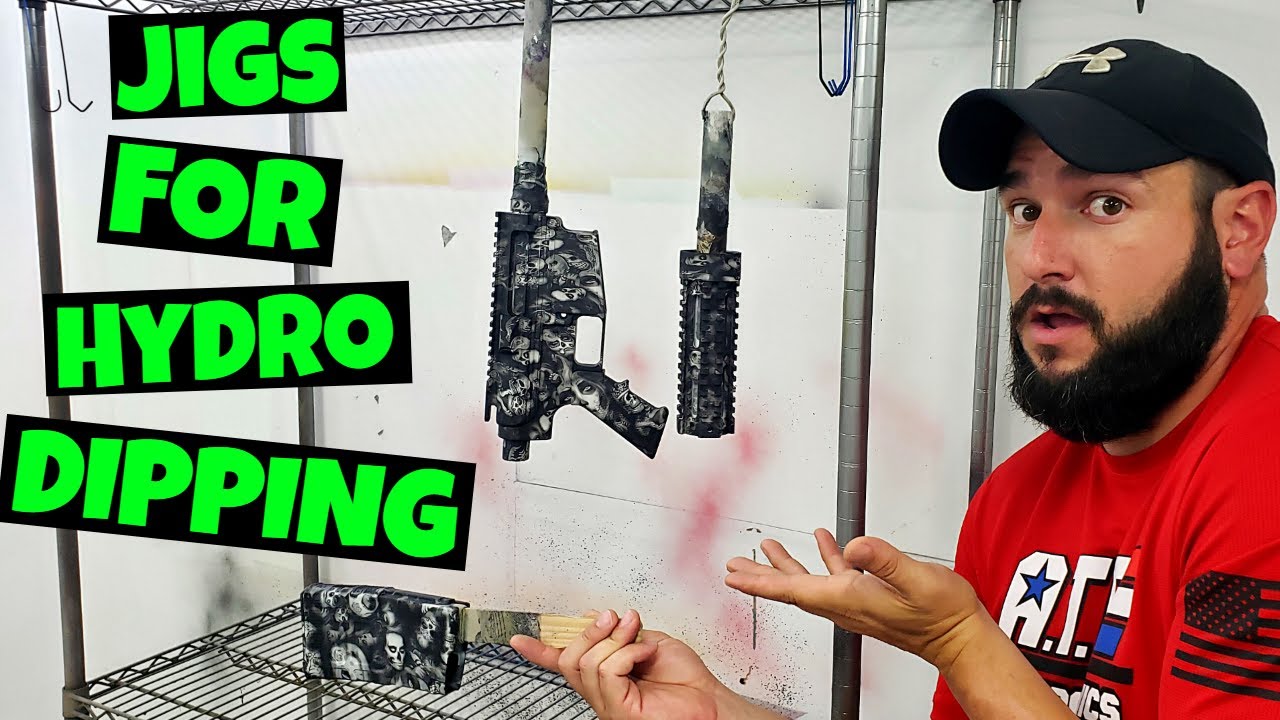 Jigs for Hydro Dipping and Painting || How to hold or hang parts - YouTube