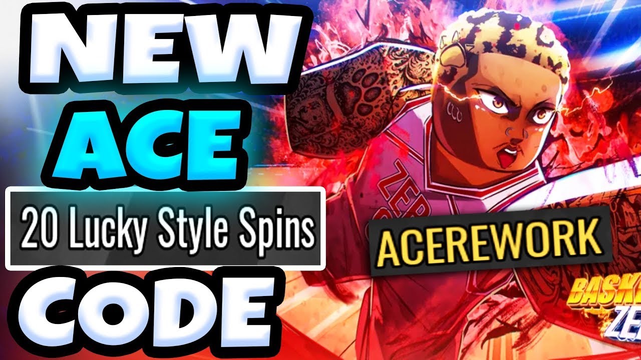 *NEW* ALL WORKING ACE REWORK UPDATE CODES For Basketball Zero! Roblox ...