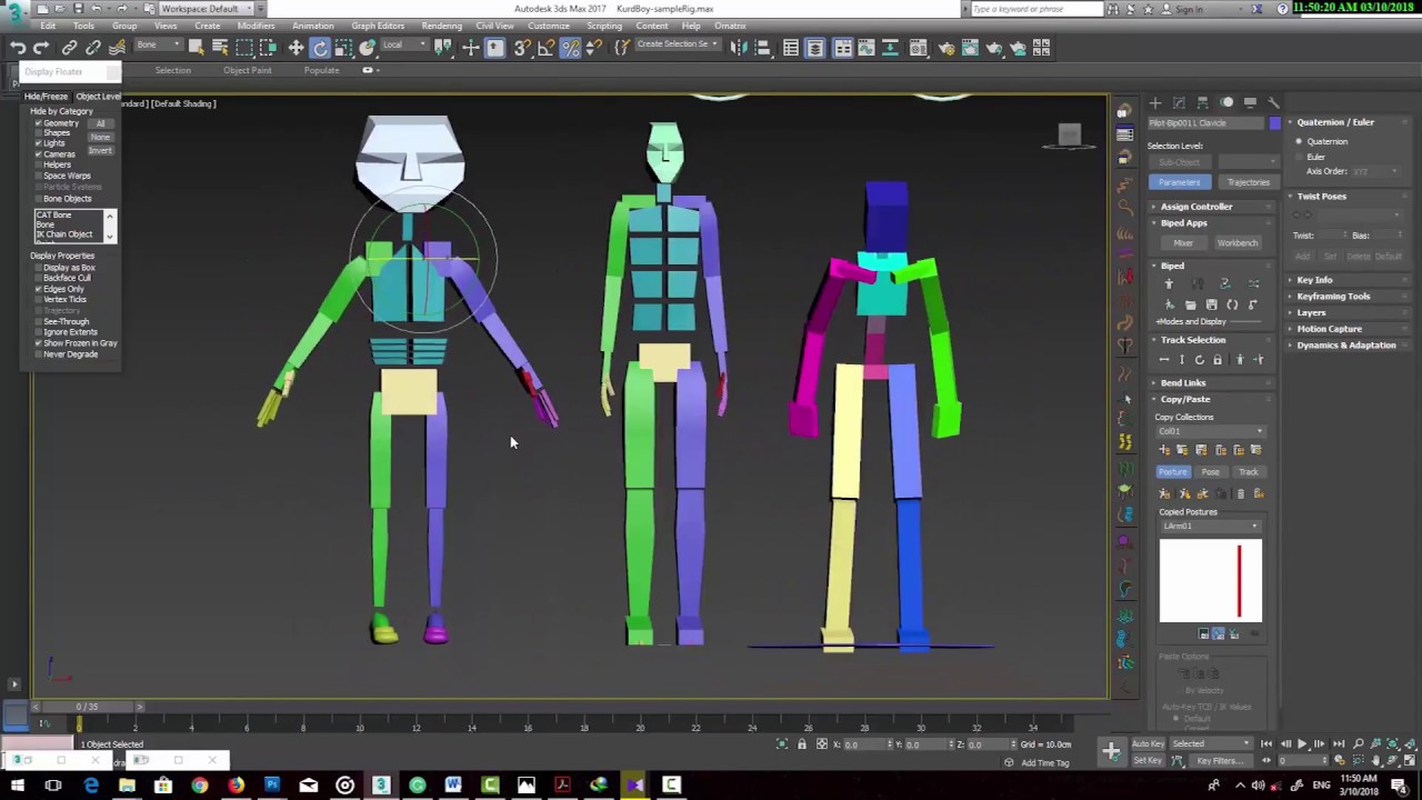 Rigging Mini-tutorial-chapter01: Intoduction & placing the joints - YouTube