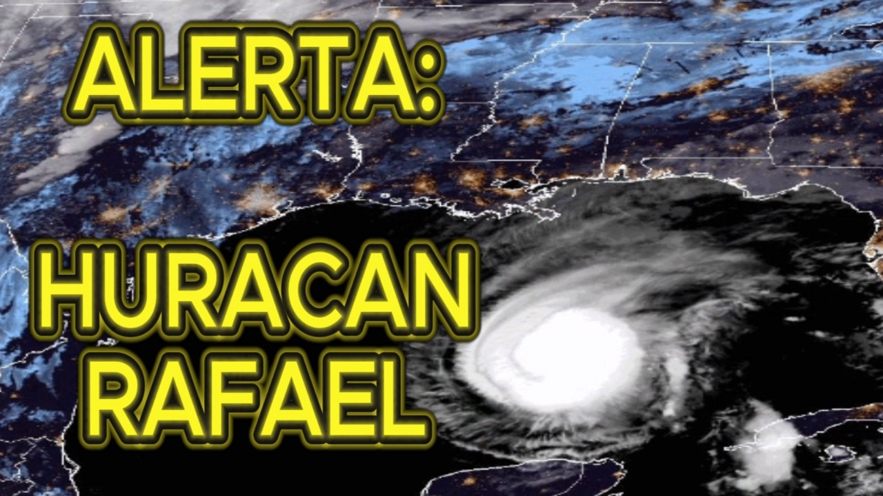 ALERTA: HURACAN RAFAEL - YouTube