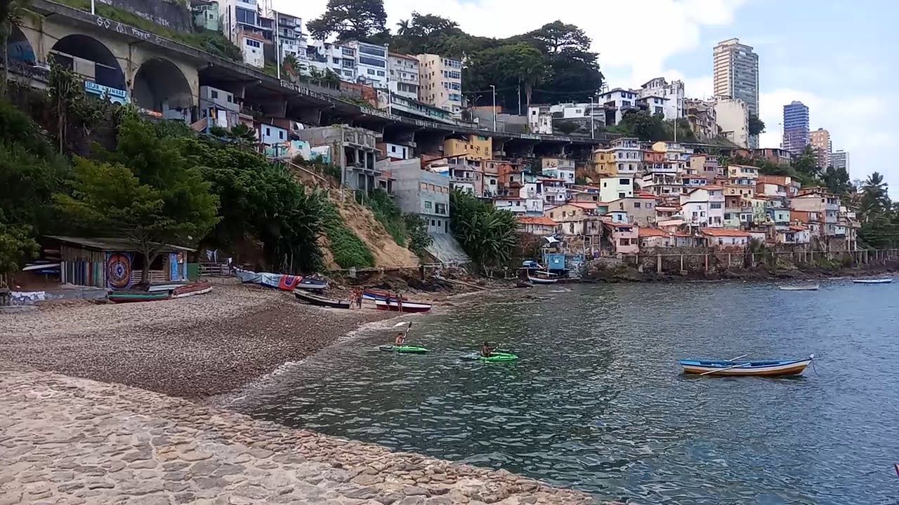 Praia da Gamboa - Salvador-BA - YouTube