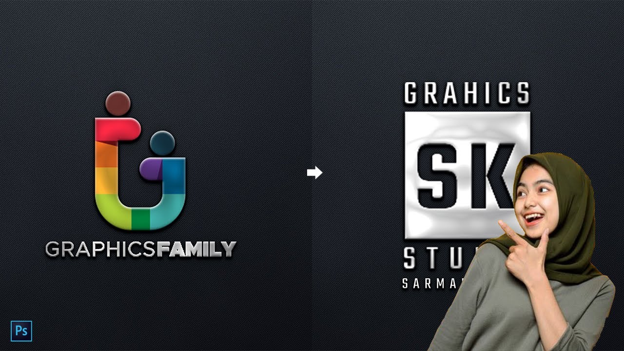 How to Attach Your Logo with Mockup File (By: Sk Graphics Studio in ...