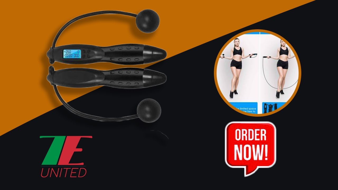 Wireless Jumping Rope Indoor & Outdoor with Digital Showing Jump ...