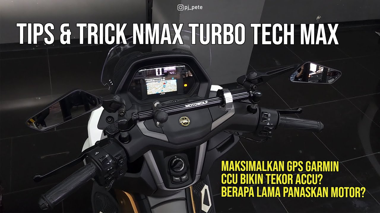 Tips n Trick Nmax Turbo Tech Max - YouTube