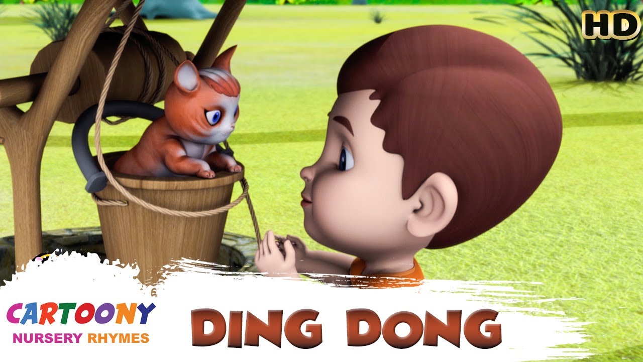 DING DONG BELL | 2D Animation Nursery Rhymes For Children - YouTube