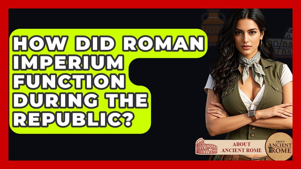 How Did Roman Imperium Function During The Republic? - All About Rome ...