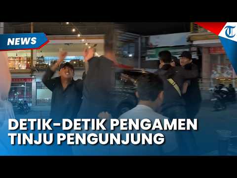 Video Detik-detik Pengamen Tinju Pengunjung di GTC Cirebon Viral, Polisi Turun Tangan