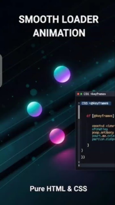 CSS Loading Animation In 30s!(HTML&CSS)🔥 #web #coding #animation - YouTube