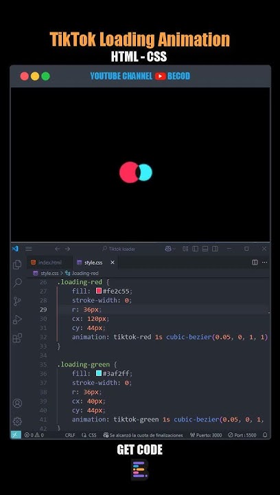 #tips #csshtml #programación #loading #tiktok #code #free #bucle - YouTube
