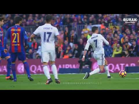 Cristiano Ronaldo'nun Barcelonayı Yerin Dibine Soktuğu Anlar, Goller, Çalımlar!! 😱