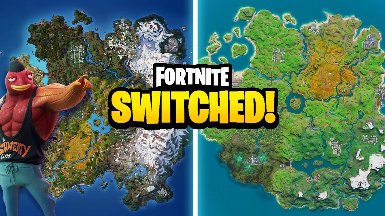 What if Fortnite Chapter 5 had Chapter 2 locations? Map Concept - YouTube
