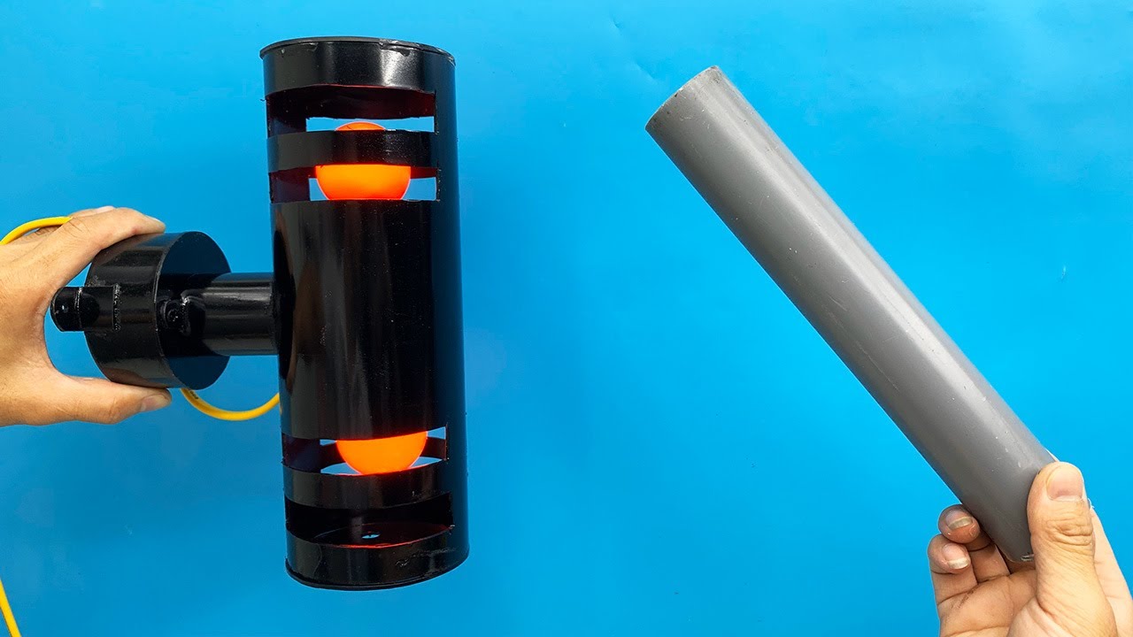 In just 8 minutes, a smart man created a miracle from PVC pipes ...