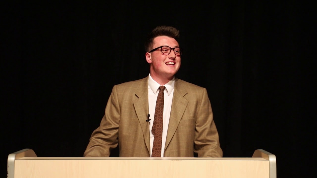 Speech Competition: Kevin Reed, '19 - YouTube