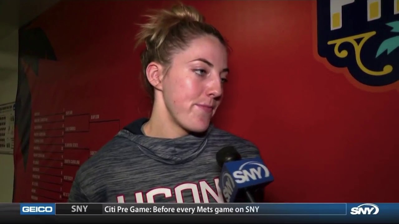 Katie Lou Samuelson Interview at the 2019 Final Four - Geico SportsNite on SNY - YouTube