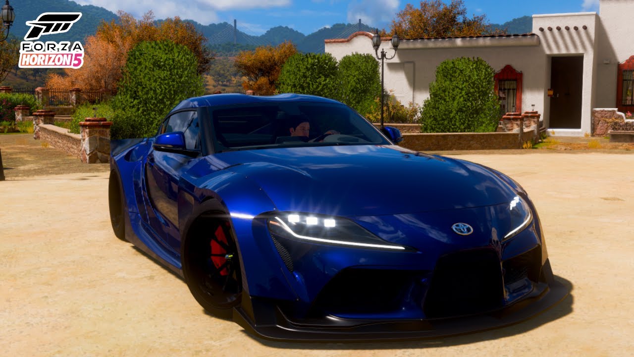Fully Custom Supra MK5 – Widebody Build in Forza Horizon 5 - YouTube
