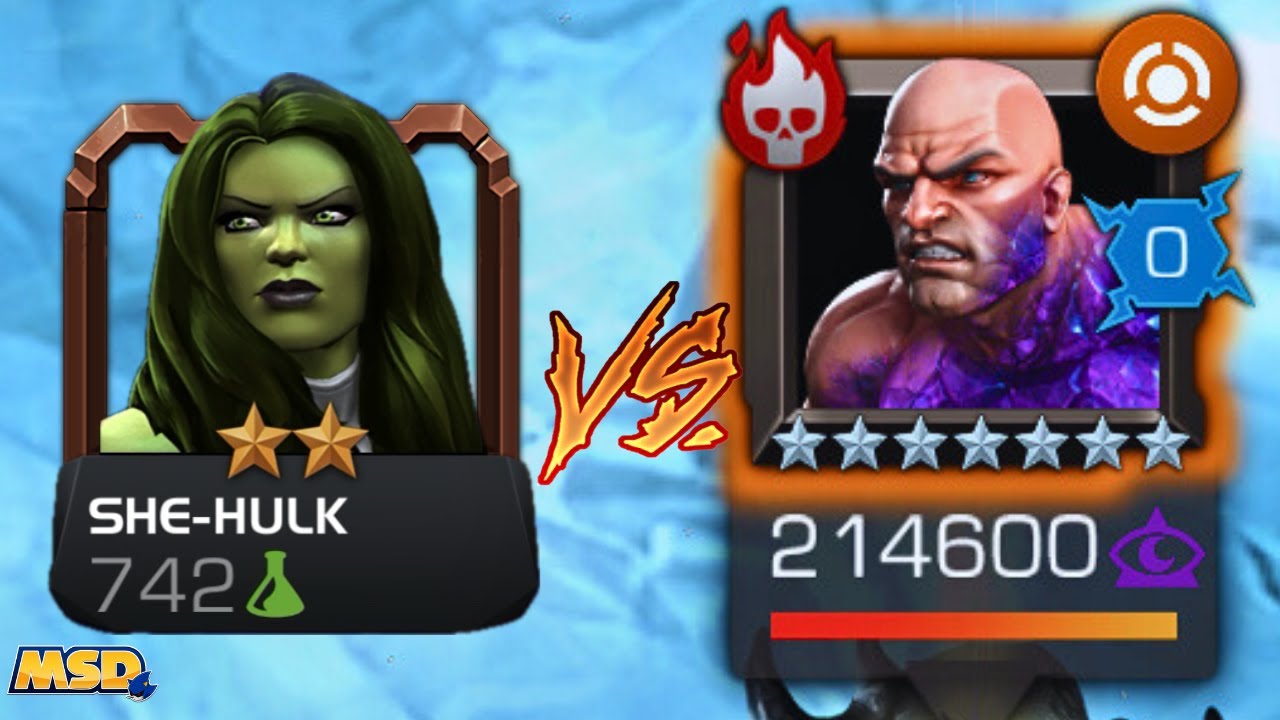2 Star She-Hulk SOLOS Winter of Woe Absorbing Man! - YouTube