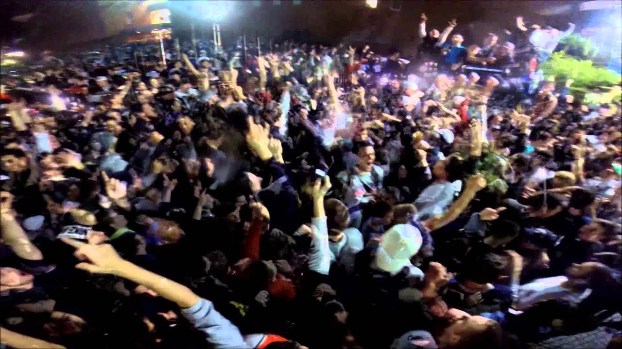 UCONN Riots 2014 - YouTube