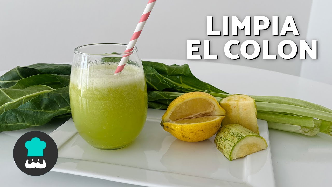 JUGO para LIMPIAR los INTESTINOS 🍋💚 ¡Limpieza de Colon Natural! - YouTube