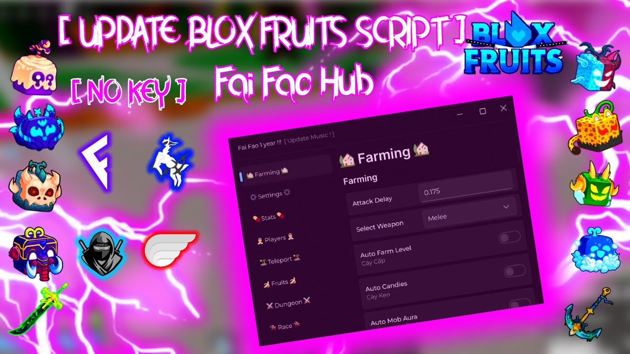 [ UPDATE ] BLOX FRUIT SCRIPT 🔥🔥| SEA EVENT | RACE V4 | FIND MIRAGE ...