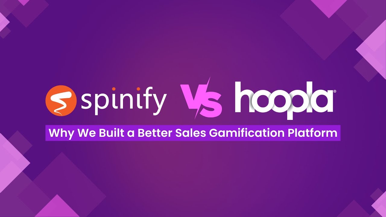 Spinify vs. Hoopla: Why We Built a Better Sales Gamification Platform - YouTube
