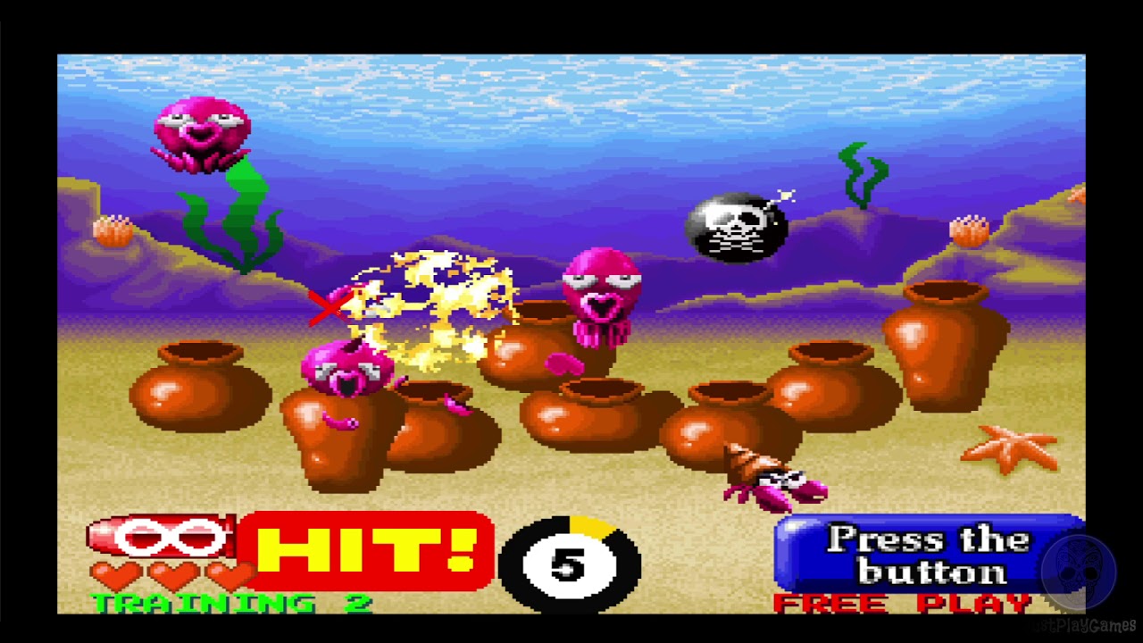 Point Blank - ps1 - YouTube