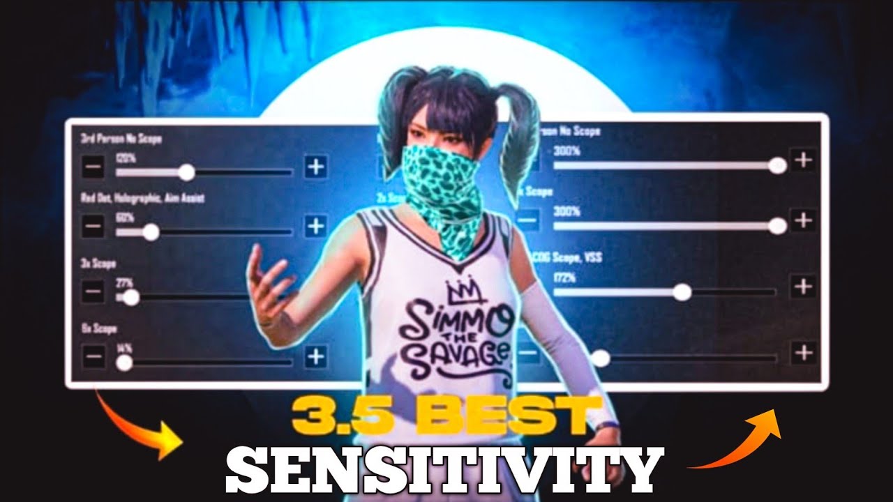 BGMI 3.5 Update Best Sensitivity | Best Sensitivity Code for GYRO & NON ...