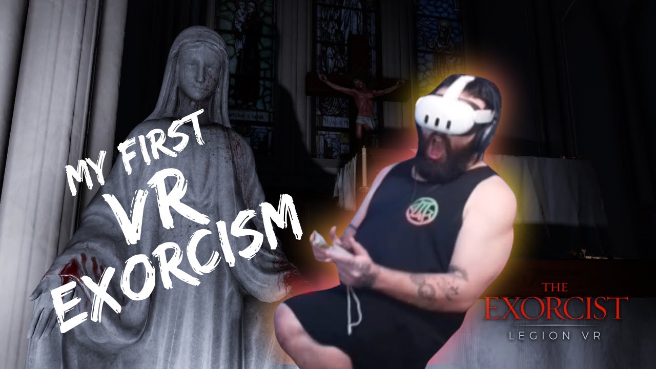 MY FIRST VR EXORCISM (the exorcist VR gameplay) - YouTube
