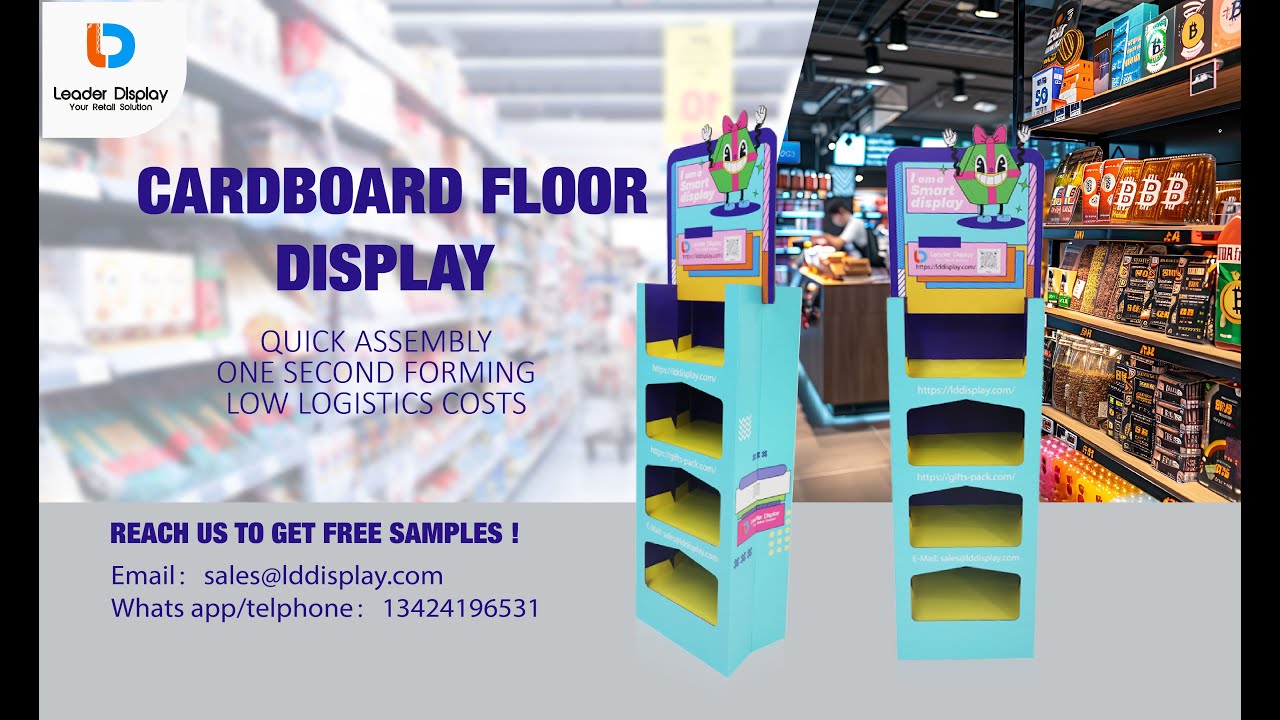 Quick Assembly Cardboard Display Stand: Simple, Fast, and Effective ...
