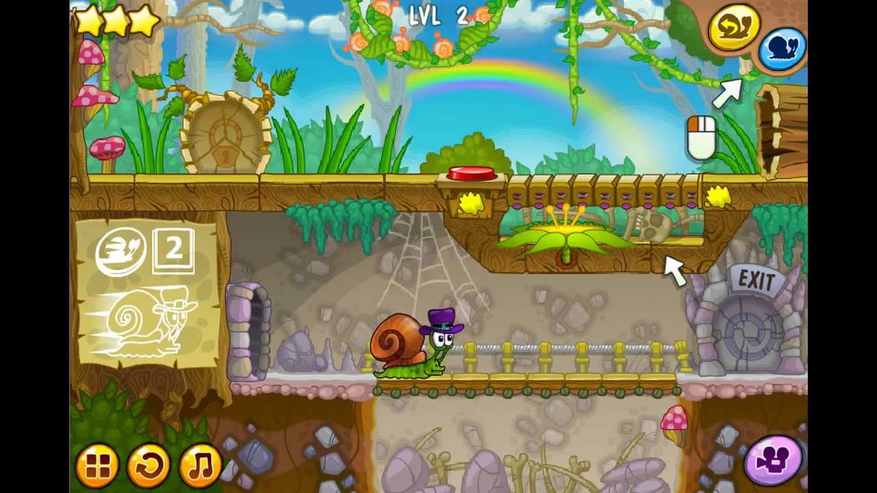Snail Bob 5 Levels 1-10 Walkthrough - YouTube