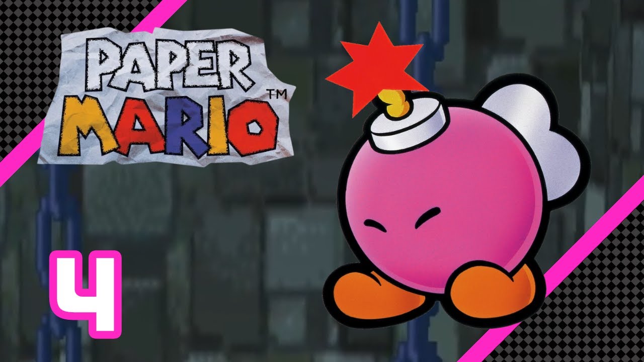 Paper Mario (Nintendo Switch) - Koopa Bros. Fortress, Bombette - 100% ...