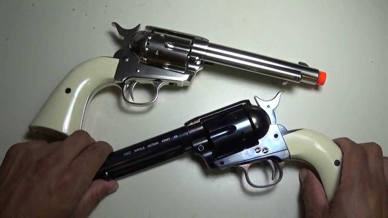 Umarex Single Action CO2 Airsoft Revolver - YouTube