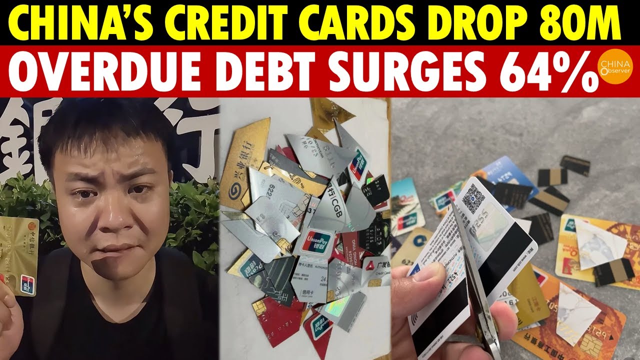 China’s Credit Card Numbers Drop By 80 Million, Overdue Debt of $22 ...