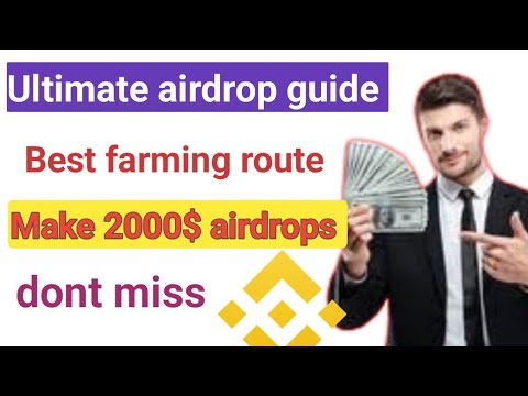 the ultimate airdrop guide | make 2000$ airdrops | best airdrop earning ...