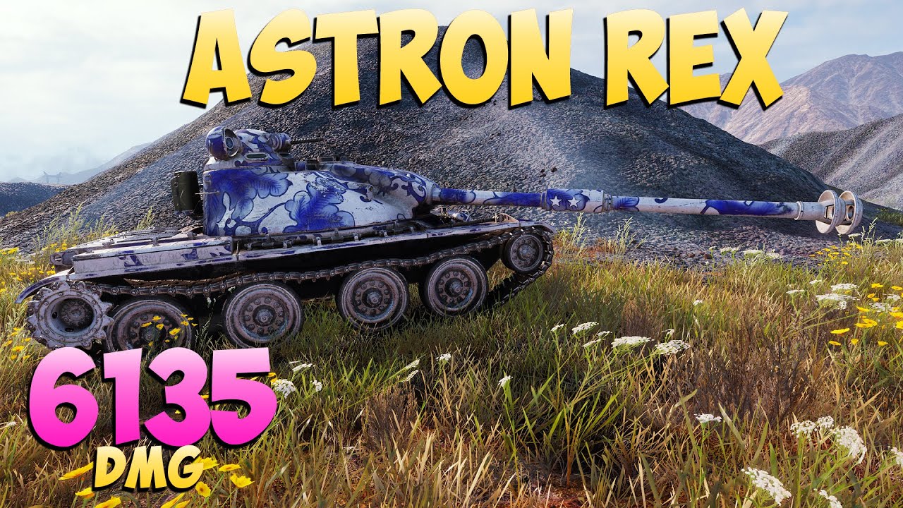 ASTRON Rex - 7 Kills 6.1K DMG - Decent battle! - World Of Tanks - YouTube