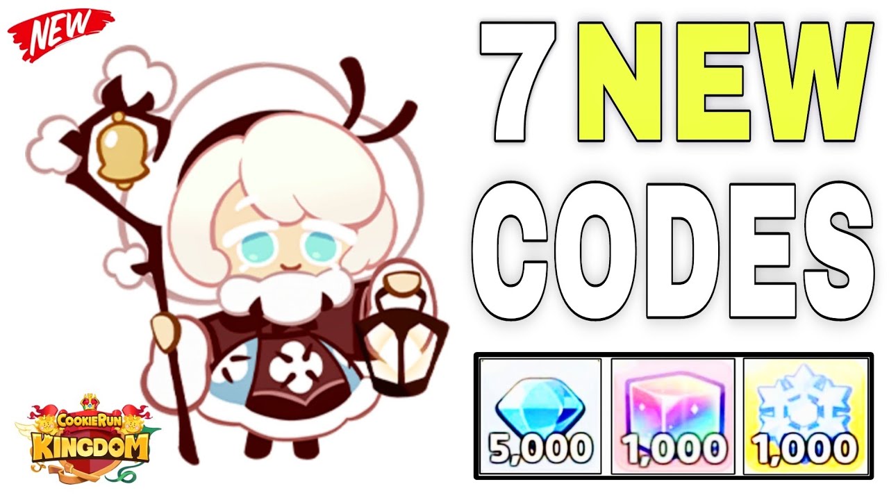 NEW CODES!! COOKIE RUN KINGDOM CODES JANUARY 2025 - CRK CODES 2025 ...