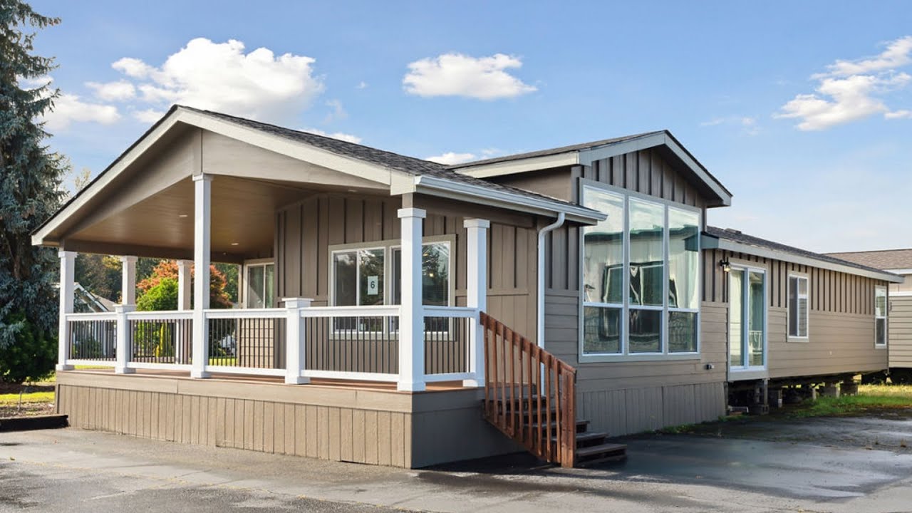 The Most Rustic Beautiful Hillcrest G818 Park Model RV - YouTube