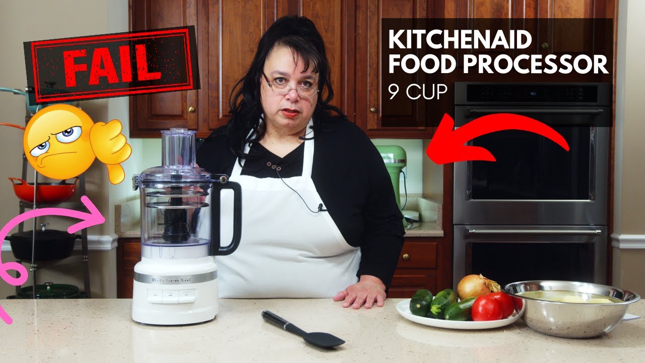 KitchenAid 9 Cup Food Processor Review: FAIL - YouTube