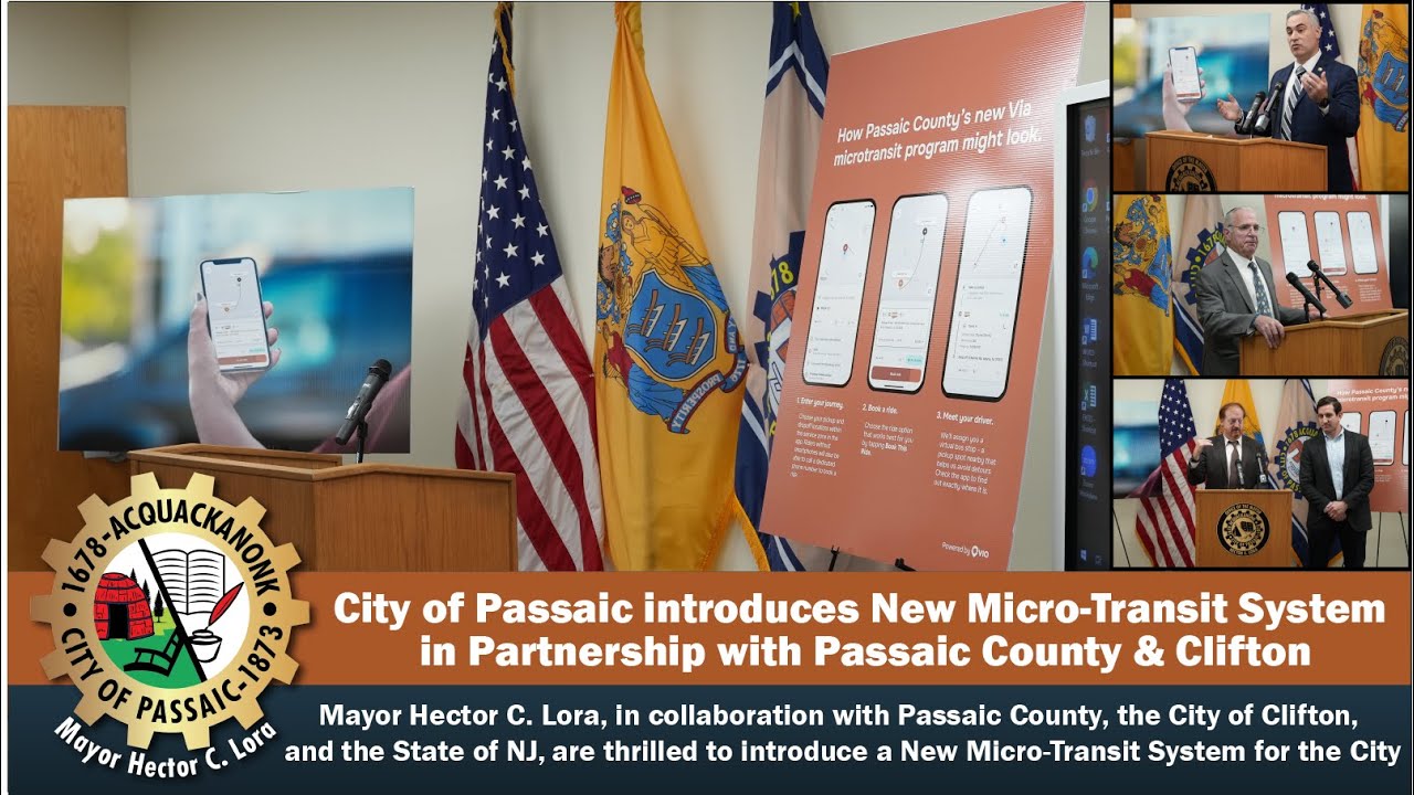 City of Passaic introduces New Micro-Transit System in Partnership with ...