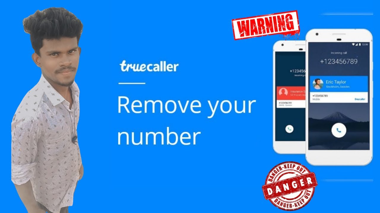 How the true caller works and remove your number - YouTube