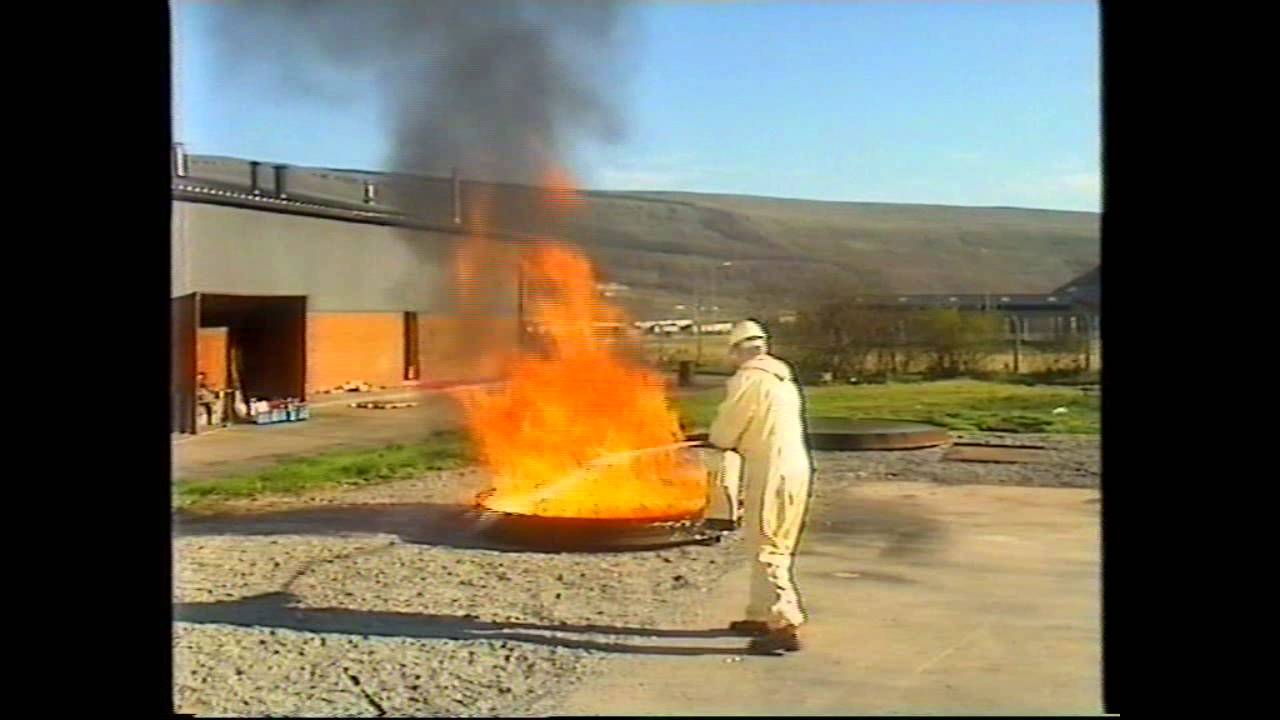 1989 Chubb Fire "Choosing the Right Weapon" Fire Extinguisher training ...